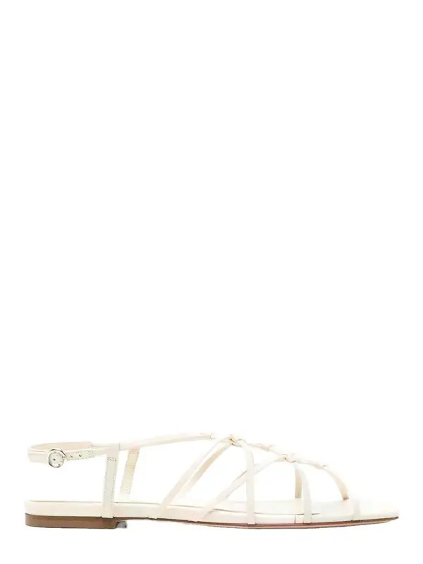 AeydĒ Anisa Knot-detail Sandals - Neutrals