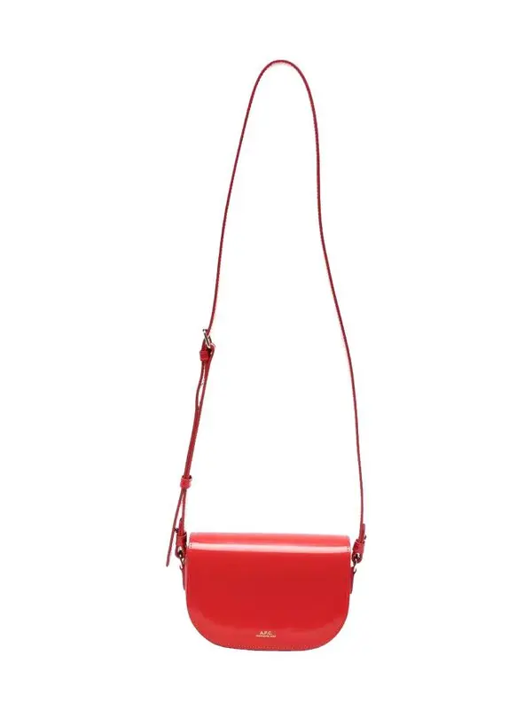 A.p.c. Small Leather Bag - Red