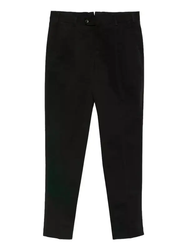 PT TORINO Tapered-leg Trousers - Black