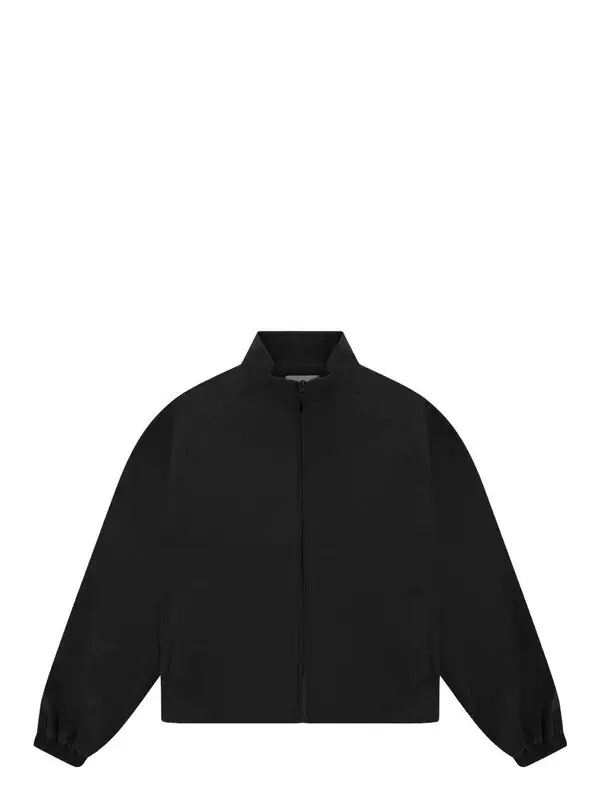 ARTE ANTWERP Raglan-sleeve Jacket With Logo Patch - Black