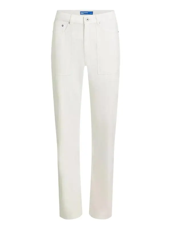 Karl Lagerfeld Straight-leg Jeans - Neutrals