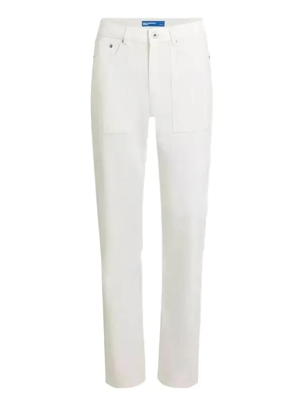 Karl Lagerfeld Straight-leg Jeans - Neutrals