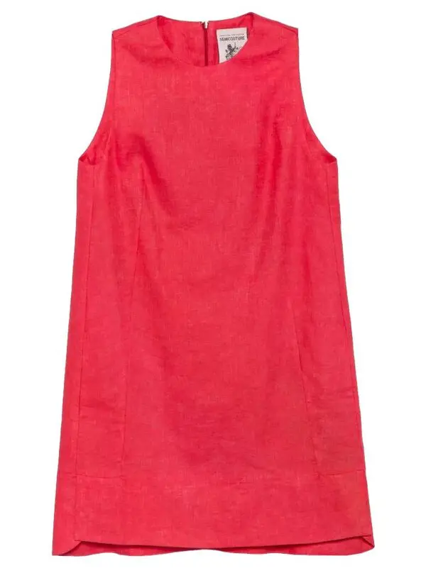 SEMICOUTURE Sheena Sleeveless Mini Dress - Pink