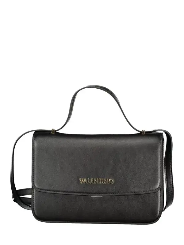 MARIO VALENTINO Flap Tote Bag - Black