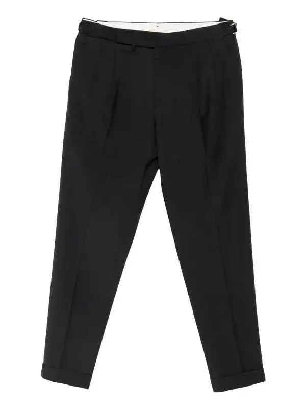 BRIGLIA 1949 Pleated Tailored Trousers - Blue