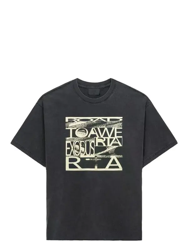 RtA Elian Graphic-print T-shirt - Grey