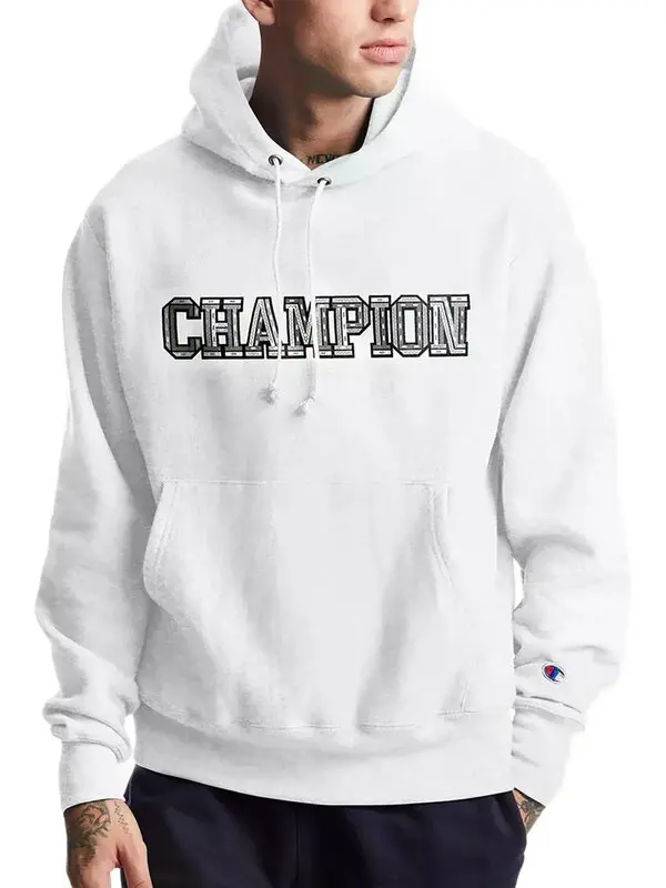 Champion Logo-print Hoodie - White