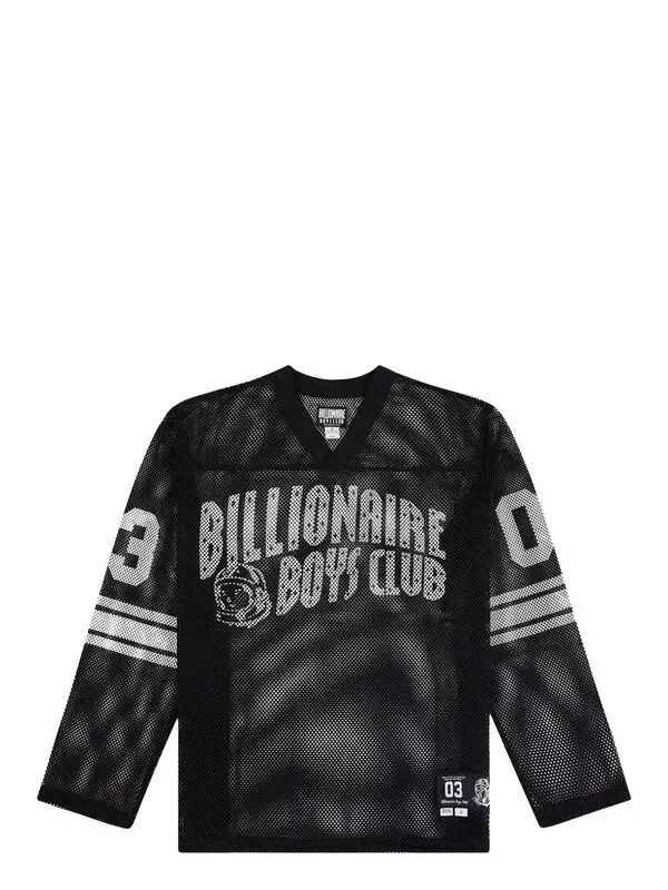 BILLIONAIRE BOYS CLUB Logo-print Mesh T-shirt - Black