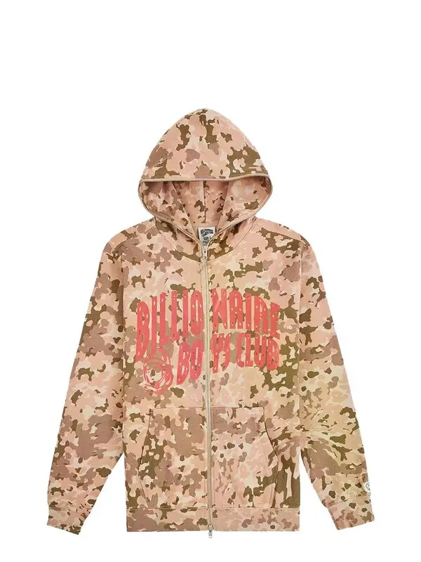 BILLIONAIRE BOYS CLUB Camouflage-print Zip-up Hoodie - Neutrals