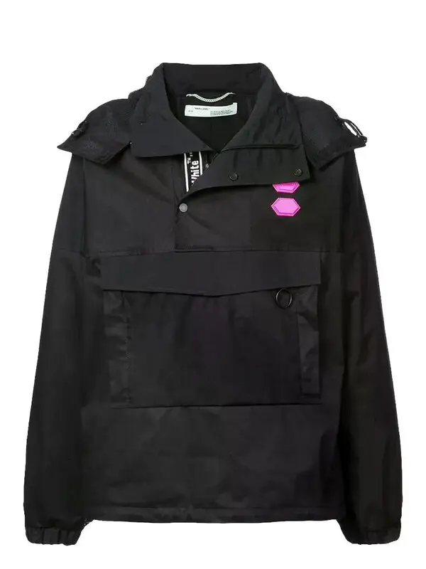 Off-White Front-pocket Jacket - Black