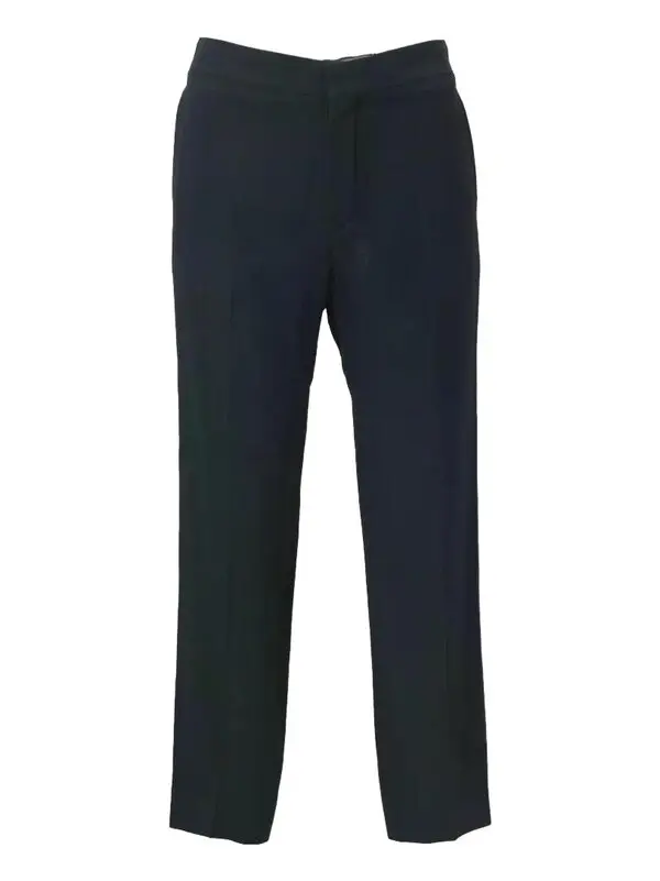 Chloé High-waisted Wide-leg Trousers - Blue