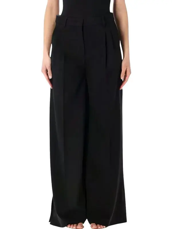 THE GARMENT Pisano Pleated Trousers - Black
