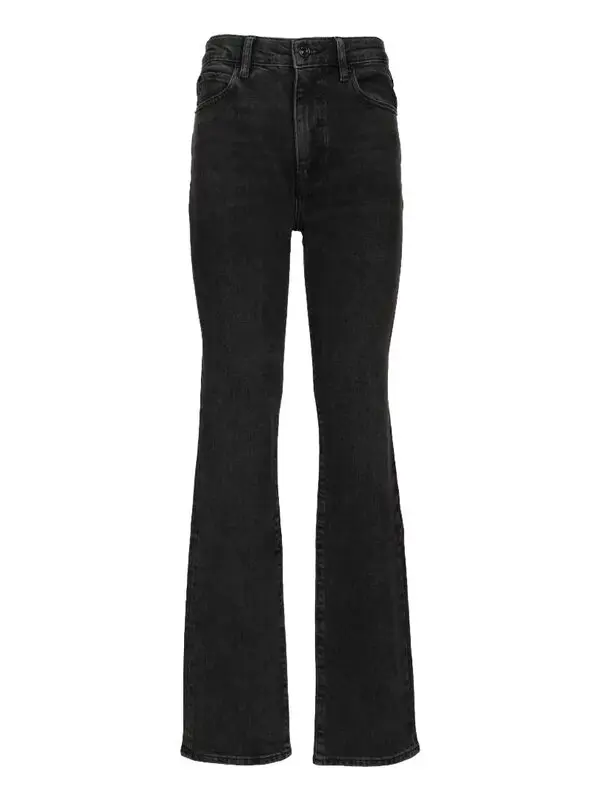FRAME The Ruler Bootcut Jeans - Black