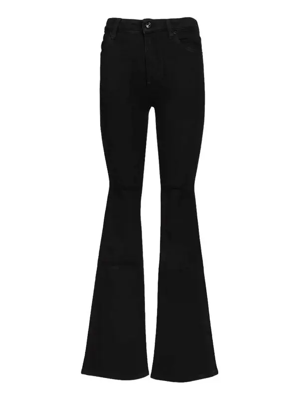 FRAME The Icon Flared Jeans - Black