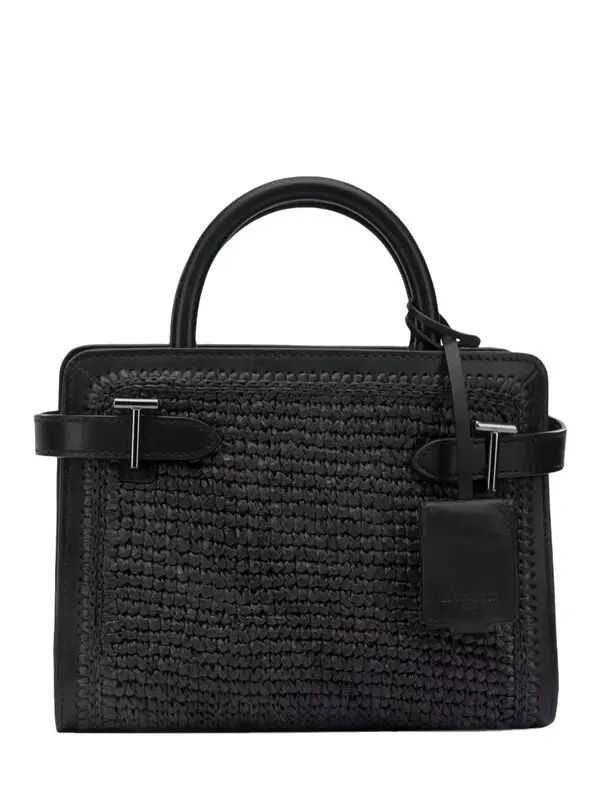 LE TANNEUR Top-handle Tote Bag - Black