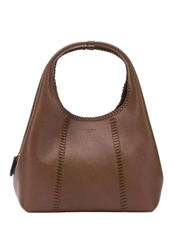 LE TANNEUR Leather Shoulder Bag - Brown
