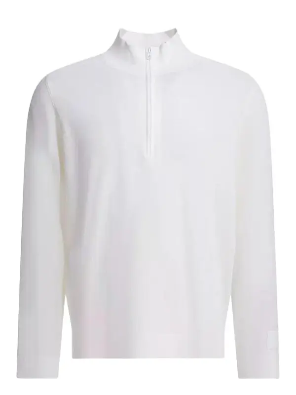 C.P. COMPANY Metropolis Quarter-zip Sweater - White