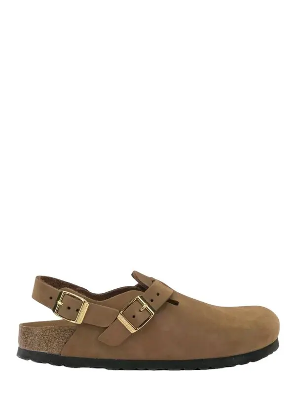 BIRKENSTOCK Buckle-fastening Suede Sandals - Brown
