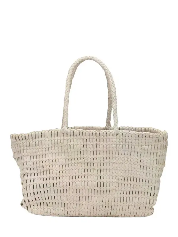 Dragon Diffusion Terrafino Woven Leather Tote Bag - Neutrals