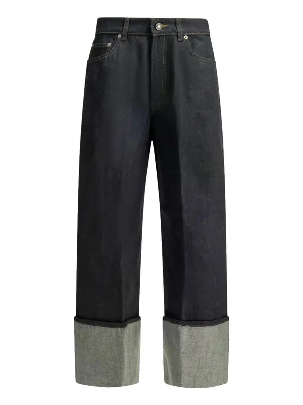 Givenchy Turn-up Cuff Jeans - Blue