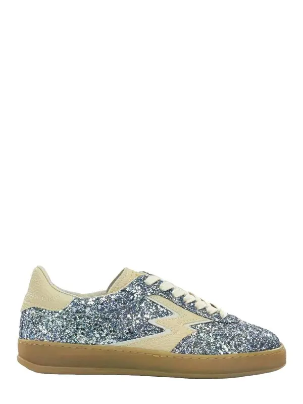 MOA CONCEPT Embellished Leather Sneakers - Blue