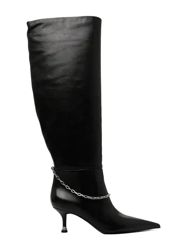 Alexander Wang 65mm Akila Boots - Black