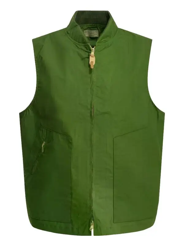 CECCARELLI Zip-up Gilet - Green