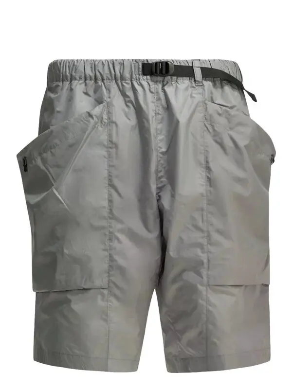 GOLDWIN Belted Cargo Shorts - Grey