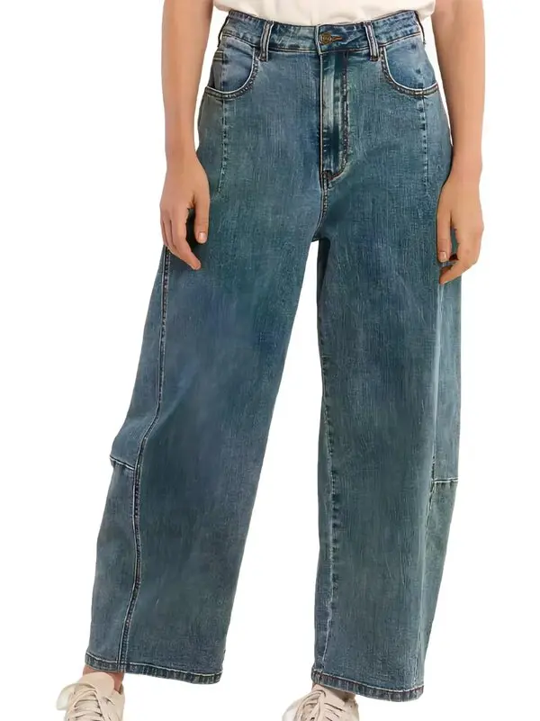 MOLLY BRACKEN Wide-leg Jeans - Blue