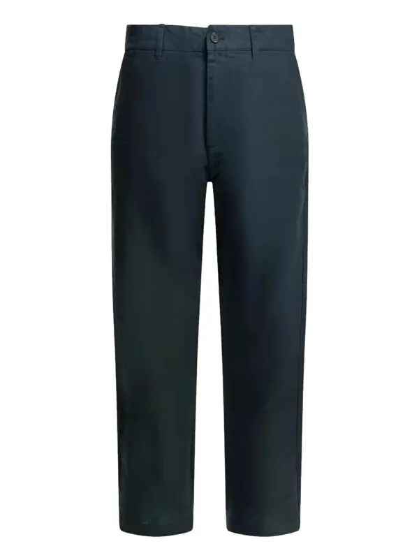 Nn07 Aden Straight-leg Linen Chinos - Blue