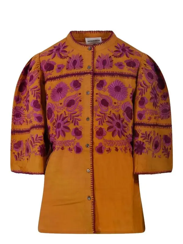 Antik Batik Matias Blouse - Orange