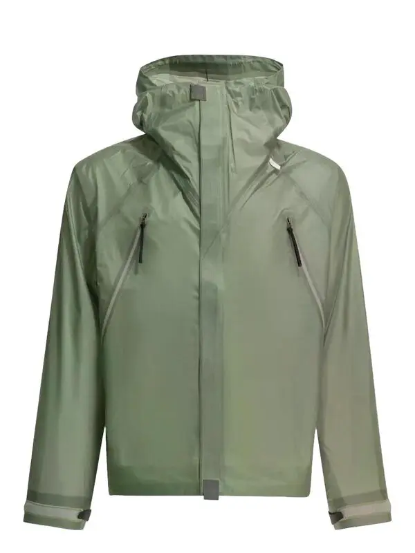 GOLDWIN Hooded Zip-up Coat - Green