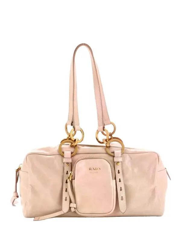 Prada Dangle Top Handle Satchel - Pink