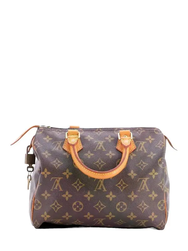LOUIS VUITTON Speedy Handbag Monogram Canvas 25 - Brown