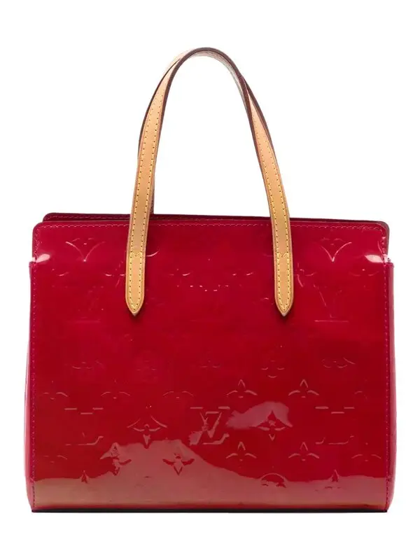 LOUIS VUITTON 2013 Monogram Vernis Catalina Bb Handbag - Red