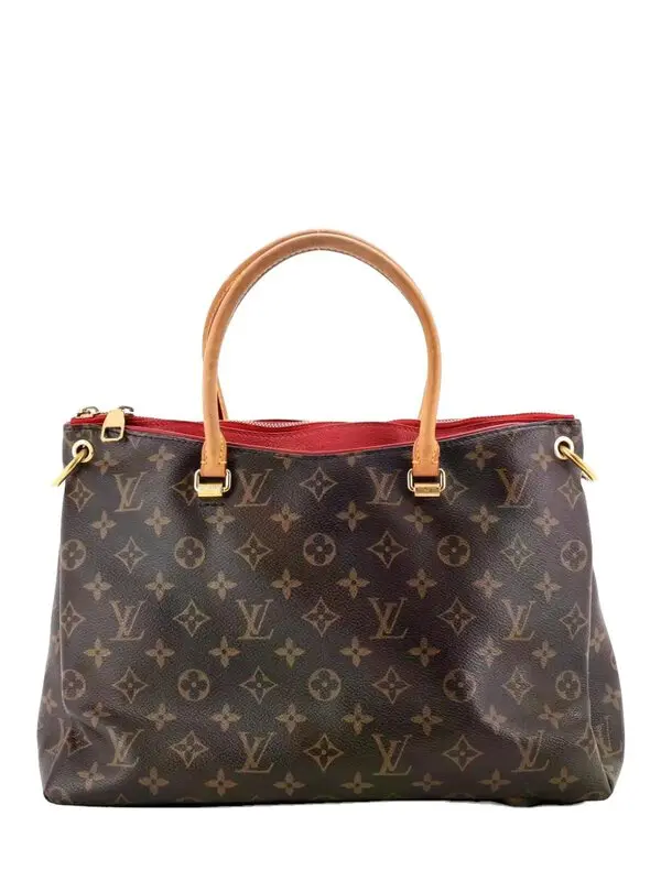 LOUIS VUITTON Pallas Tote Monogram Canvas - Brown