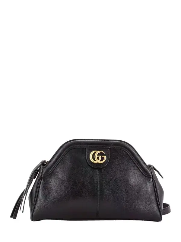 Gucci Shoulder Bag Leather Small Crossbody - Black