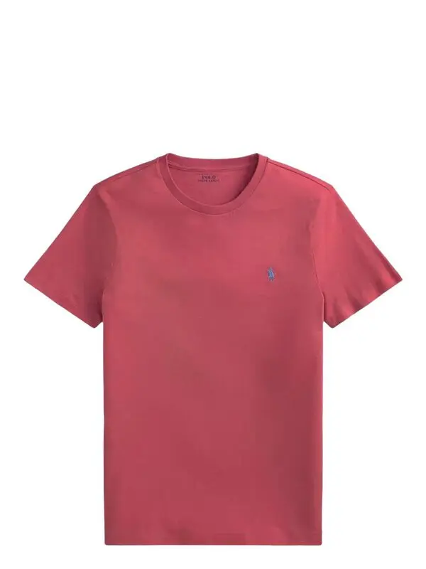 Polo Ralph Lauren Embroidered-logo T-shirt - Red