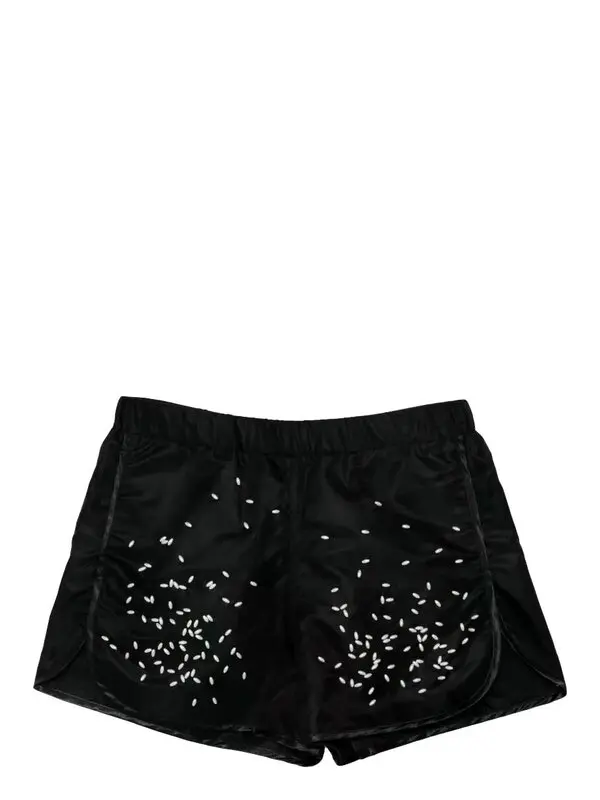 DOUBLET Spilled Rice Shorts - Black