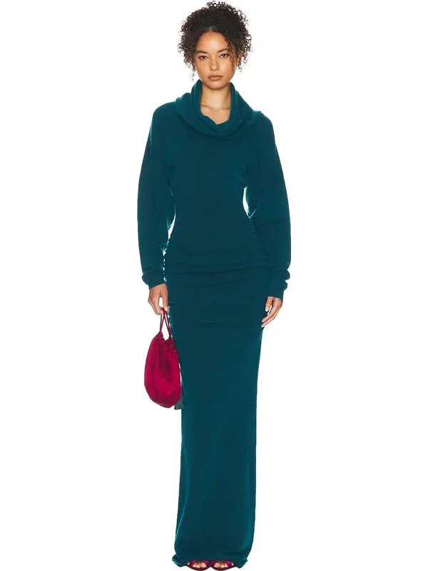HELSA Emmalynn Cowl Gown - Teal