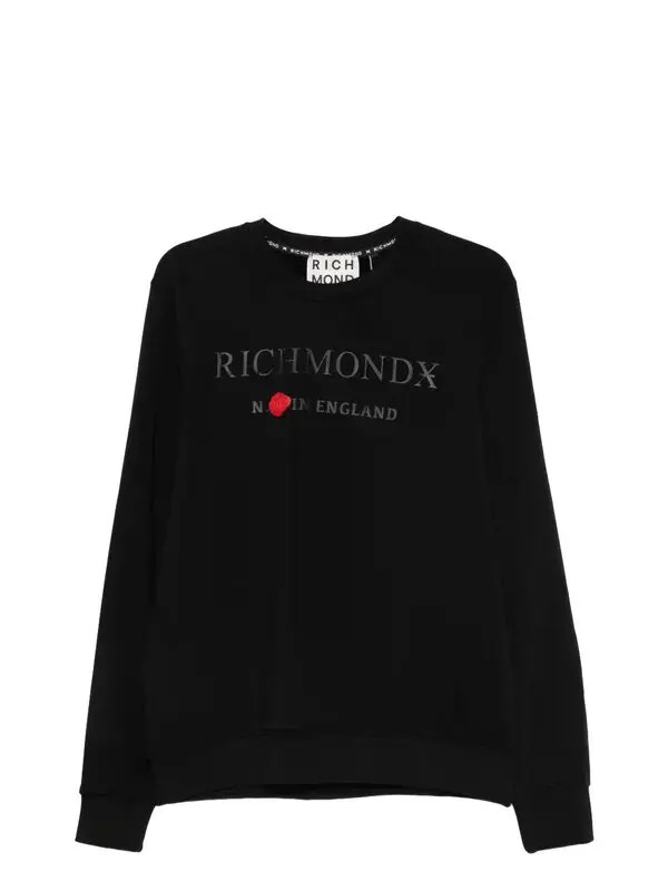 John Richmond Logo-print Sweatshirt - Black