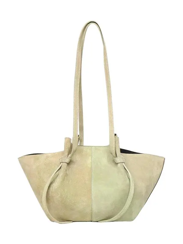 Yuzefi Mochi Knotted-strap Shoulder Bag - Green