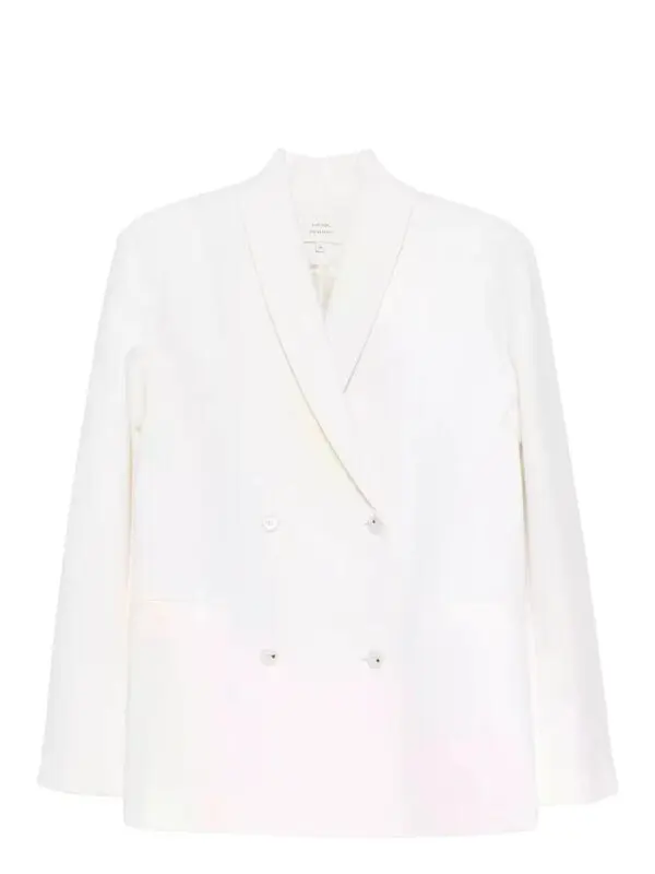 Loulou De Saison Double-breasted Jacket - White