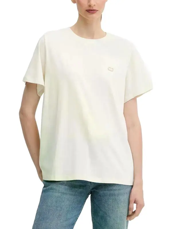 TWINSET Embellished T-shirt - Neutrals