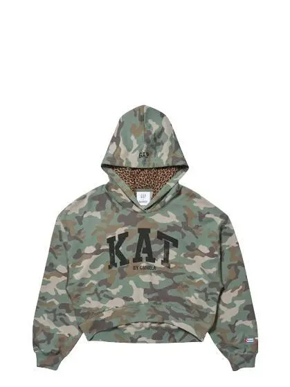 Gap X Katseye Daniela Camouflage Hoodie - Camo