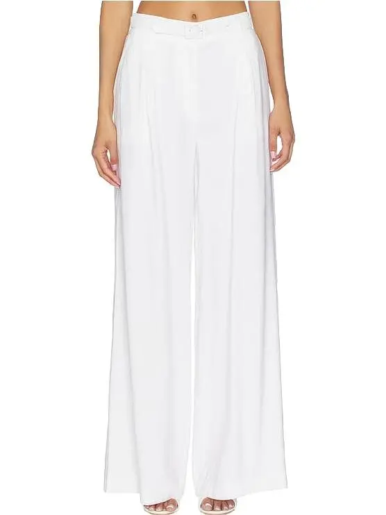 FAVORITE DAUGHTER The Miranda Linen Pant - White