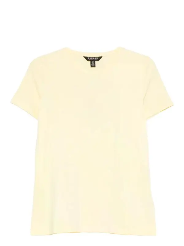 Ralph Lauren Logo-embroidered T-shirt - Yellow