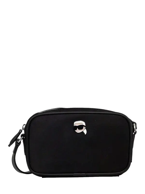 Karl Lagerfeld Ikon Cross Body Bag - Black