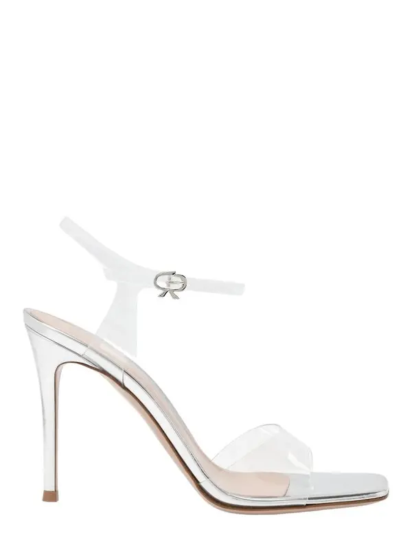 GIANVITO ROSSI Cher Sandals - Silver - Tpu