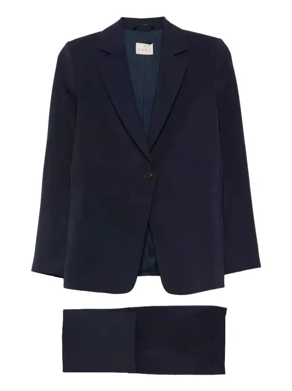 Marella Single-breasted Suit - Blue